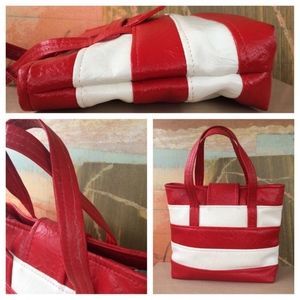 Vintage | Bags | Vintage Vinyl Purse | Poshmark